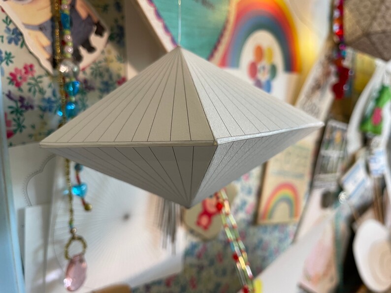 Diamond Paper Model-3d Papercraft DIY Template-printable Décor-craft ...