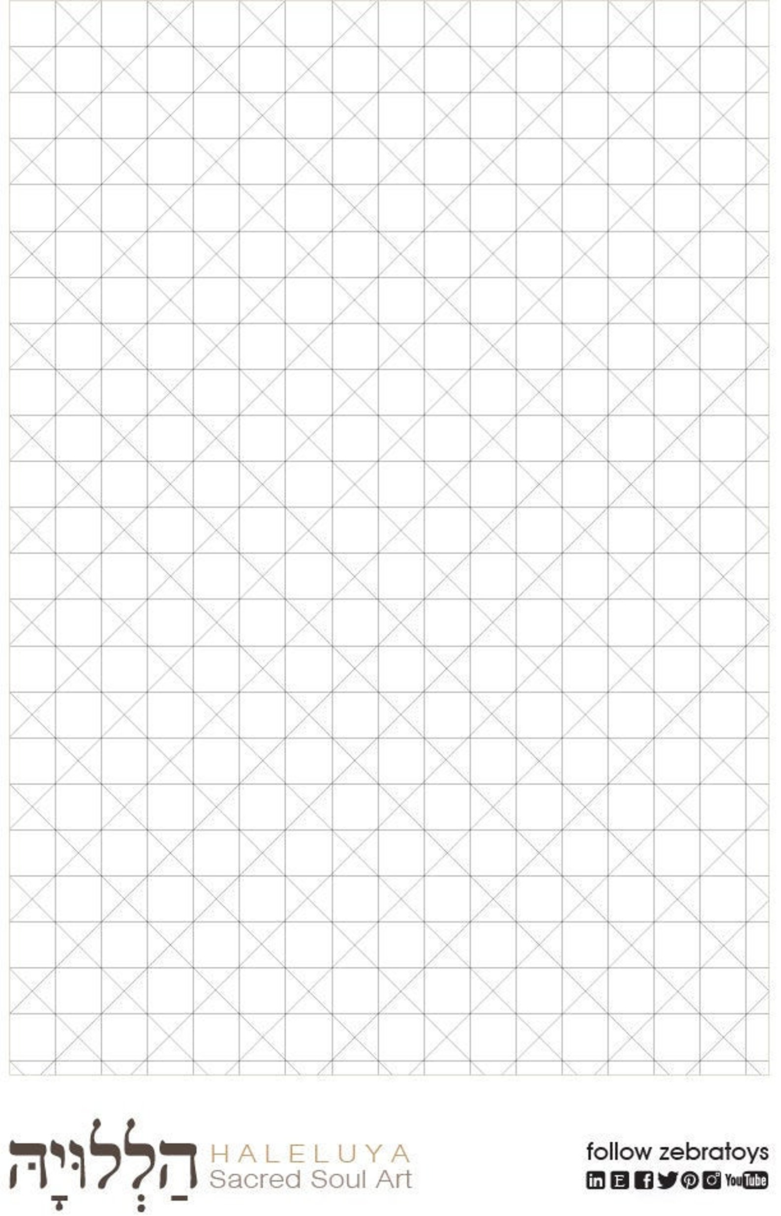 Diagonal Squares Blank Grid Sheet Seamless Patterns-color Geometric ...