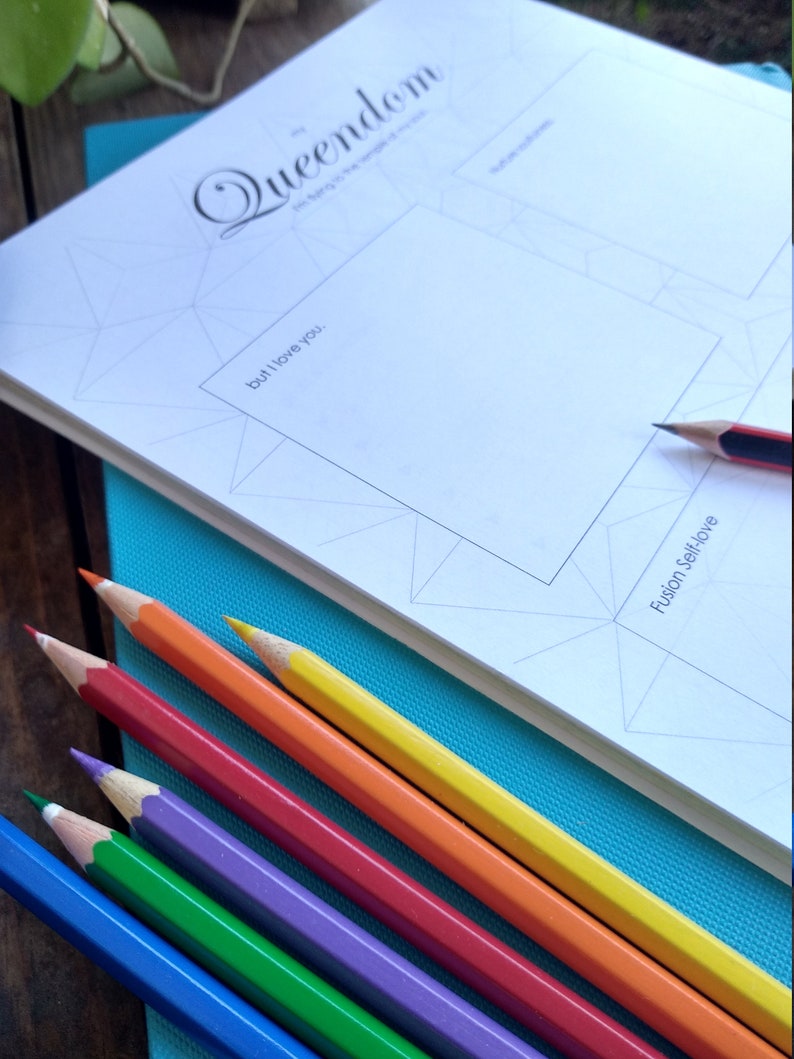 My Queendom Journaling Page-printable Writing Journal Template-growing ...