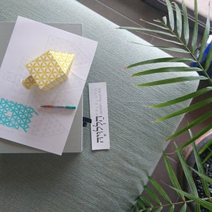 Hanukkah Decorations 3D Dreidel-paper Crafts-coloring Template ...