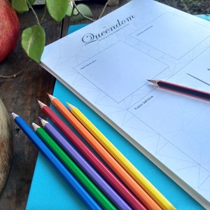 My Queendom Journaling Page-printable Writing Journal Template-growing ...