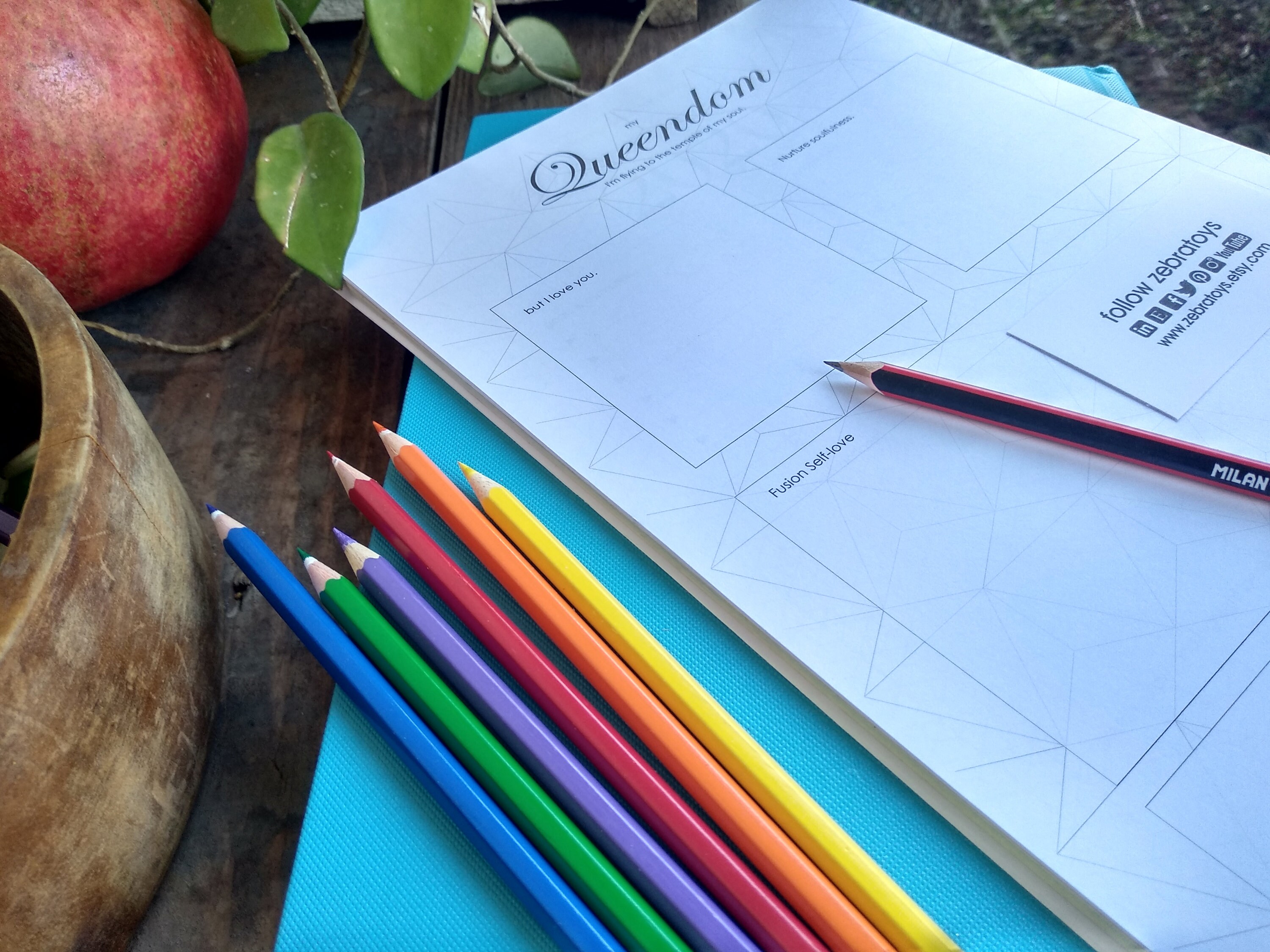 My Queendom Journaling Page-printable Writing Journal Template-growing ...
