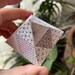 Octahedron 3D Papercraft Template-home Décor Ideas-platonic Solid ...