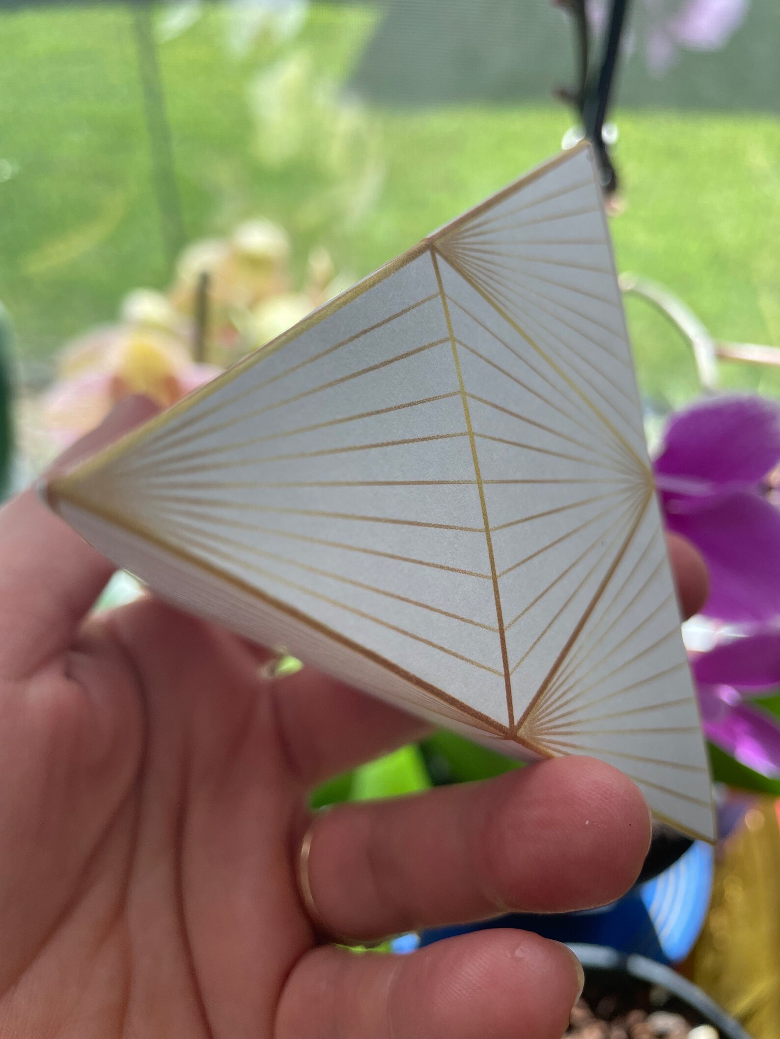 Tetrahedron 3D Papercraft Template-home Décor Ideas-platonic Solids ...