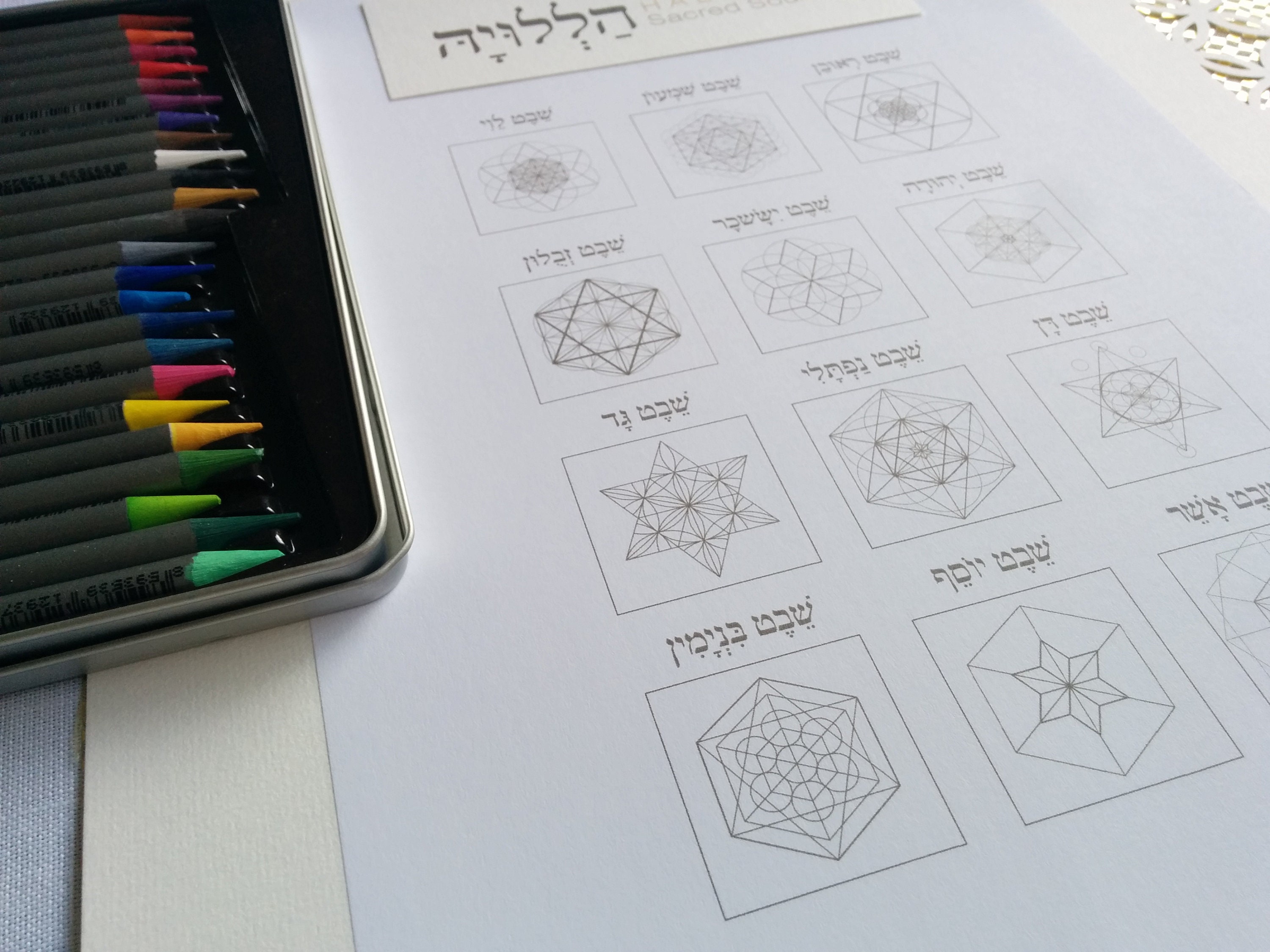 The Twelve Tribes of Israel-12 Tribes-the Hebrew People-hoshen Priestly ...