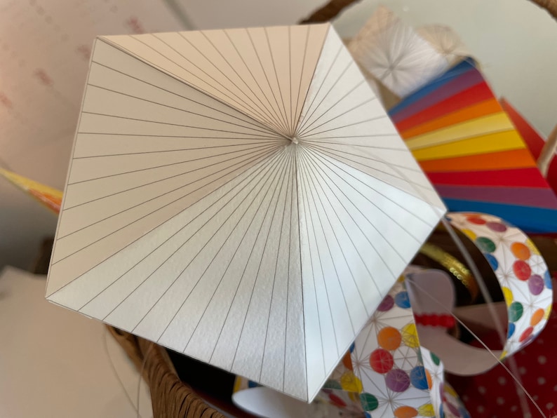 Diamond Paper Model-3d Papercraft DIY Template-printable Décor-craft ...