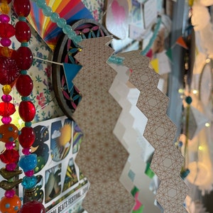 Cosmic Gold Paper Crowns-template-sacred Geometry Glow-royal Majestic ...