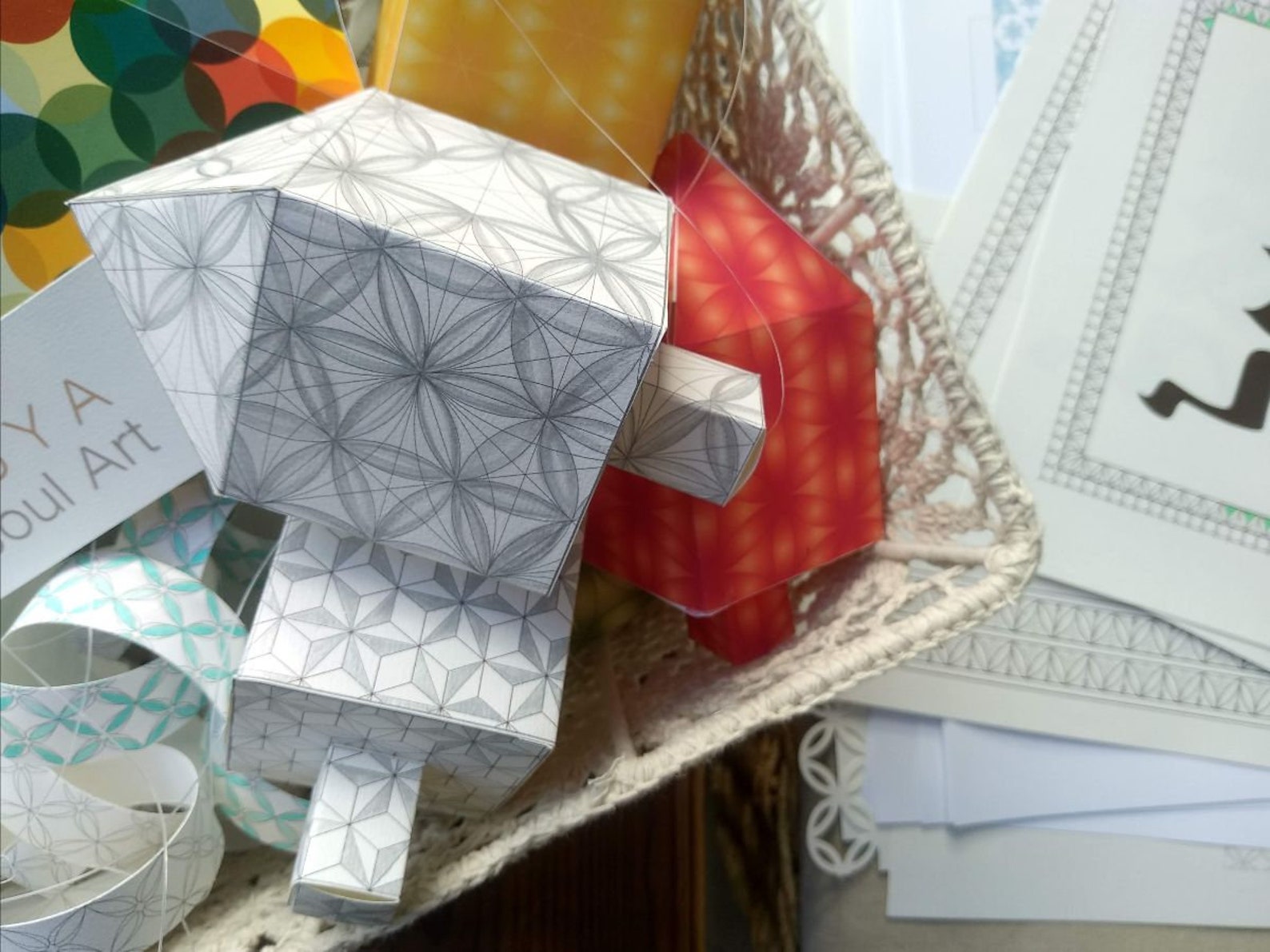 Dreidel Template-hanukkah-3d Paper Craft-printable-holiday - Etsy