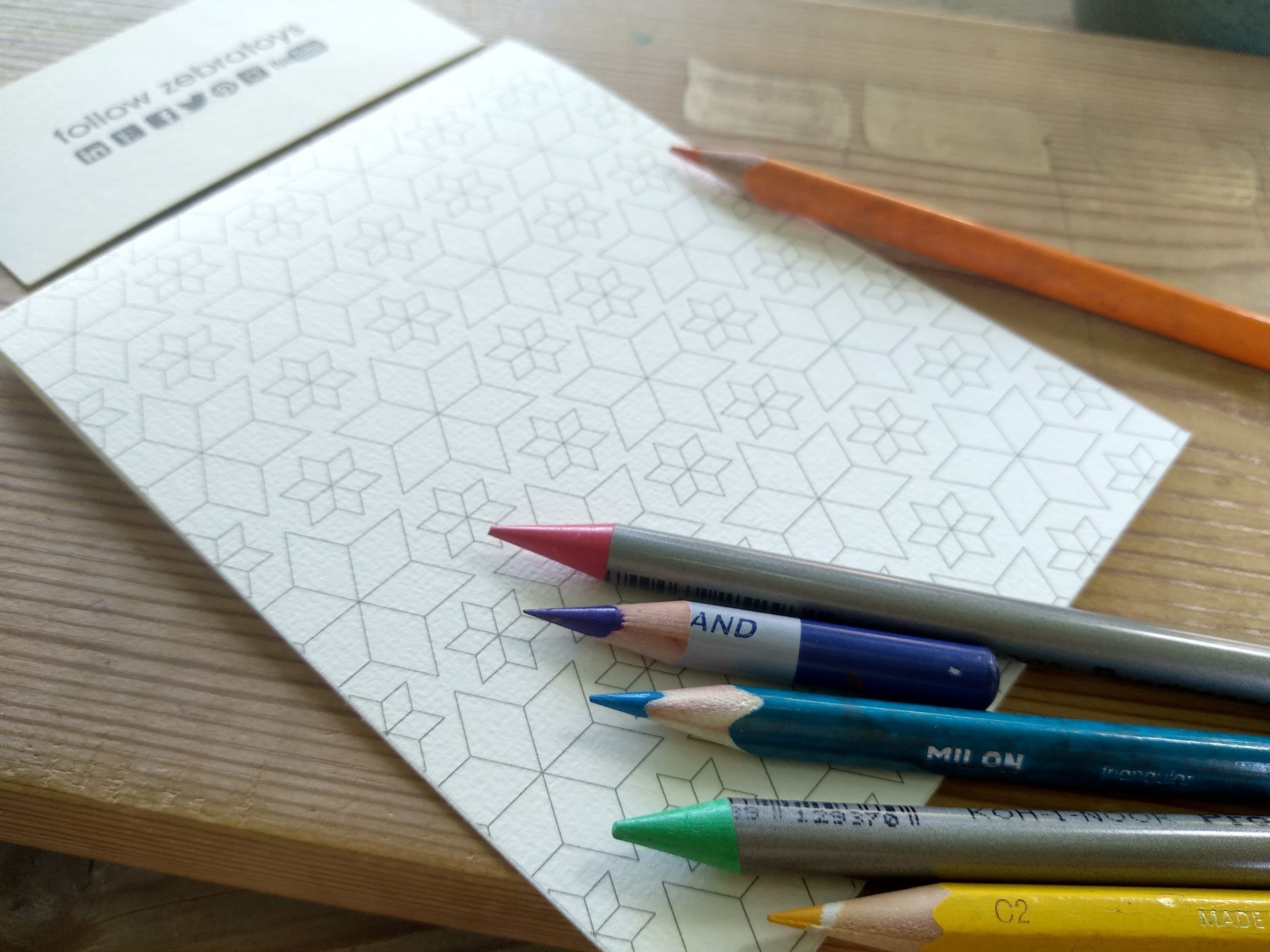 Star of David Pattern Paper-coloring Page Printable-sacred Geometry ...