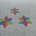 Stars Pattern Coloring Page Sheet-color Geometric Shapes Patterned ...