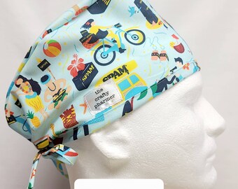 Happy Teeth & Friends Handmade Scrub Hats Made to Order - Etsy