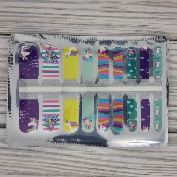 Kids Nail Wraps - Etsy