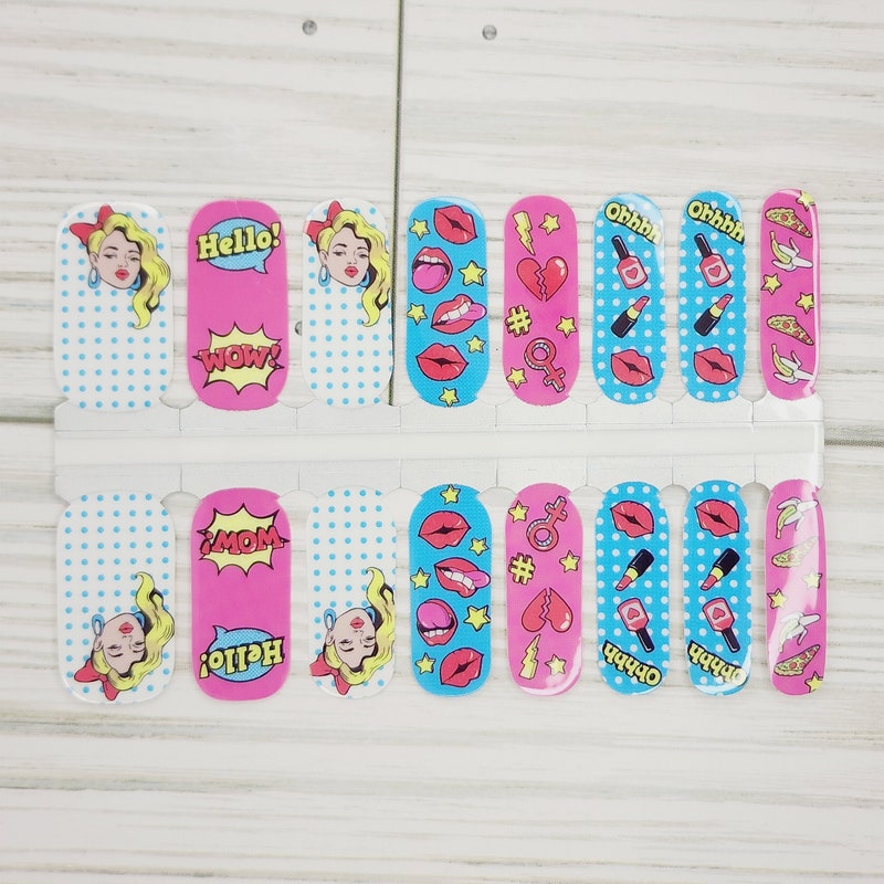 Pop on Nails - Etsy