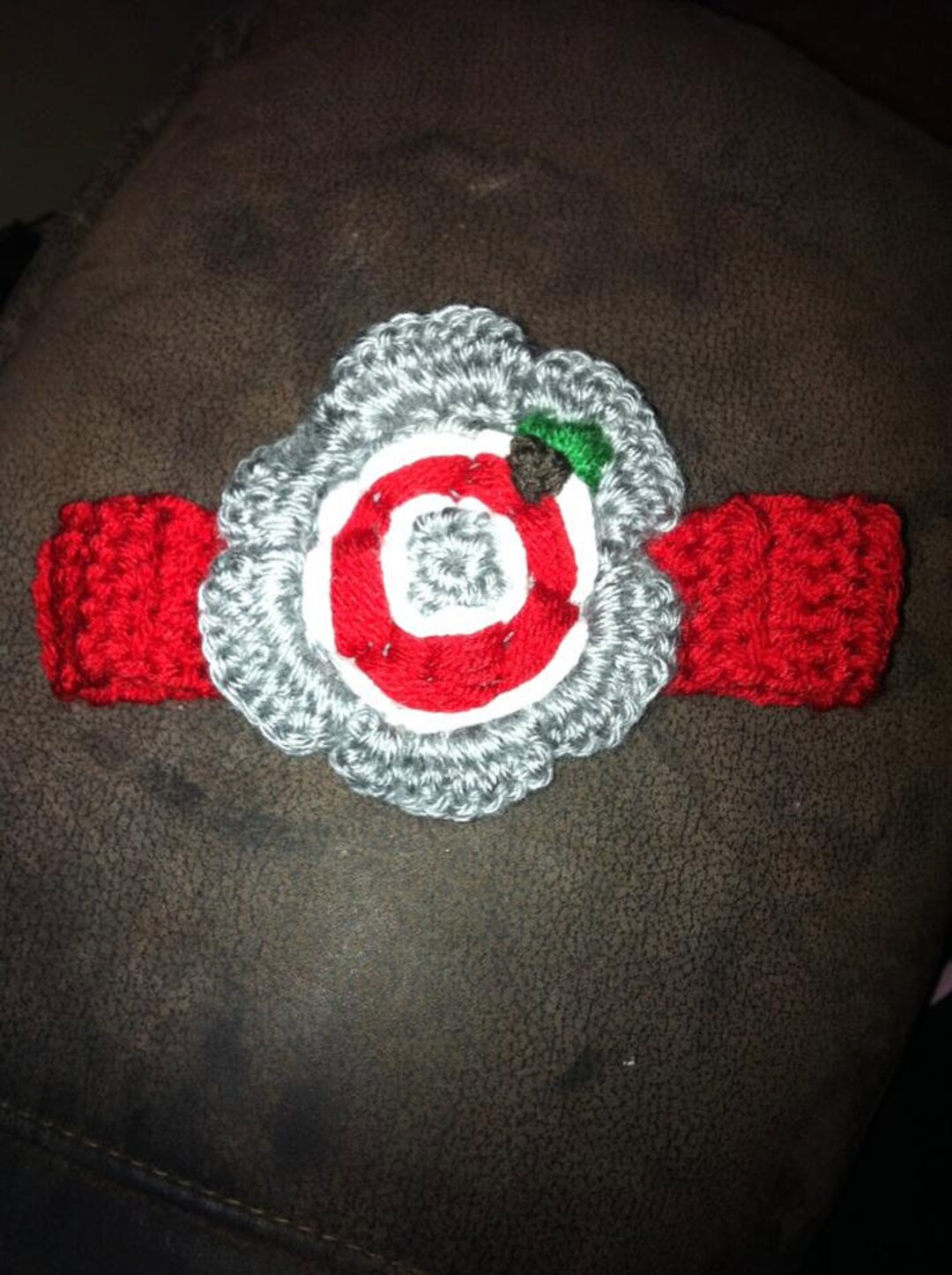 OSU Headband Pattern, OSU Hairclip Crochet Pattern, Crochet Patterns ...