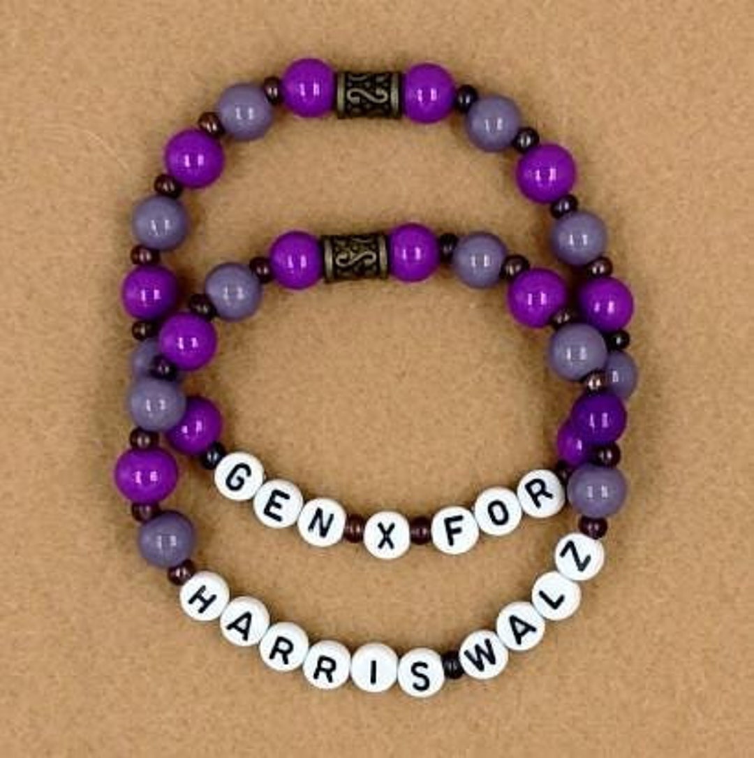 Gen X Kamala Harris Bracelet Set, Gen X Bracelet Set, Gen X for Harris ...