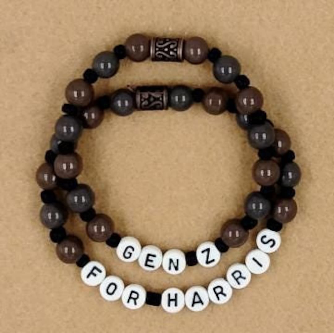 Gen Z Kamala Harris Bracelet Set, Gen Z Bracelet Set, Gen Z for Harris ...