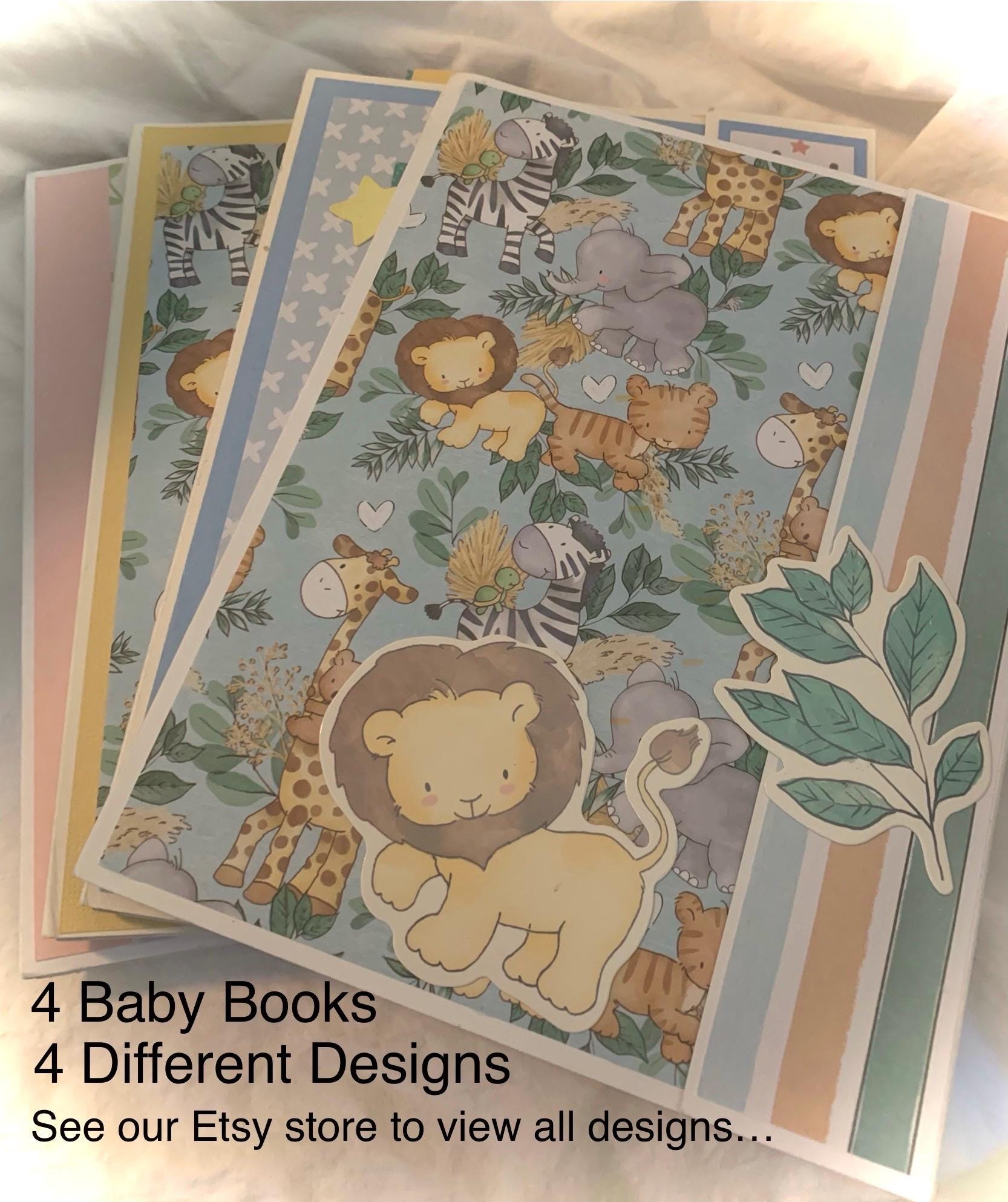 Baby Photo Book Grandma Brag Book Personalized Keepsake Newborn Memory ...