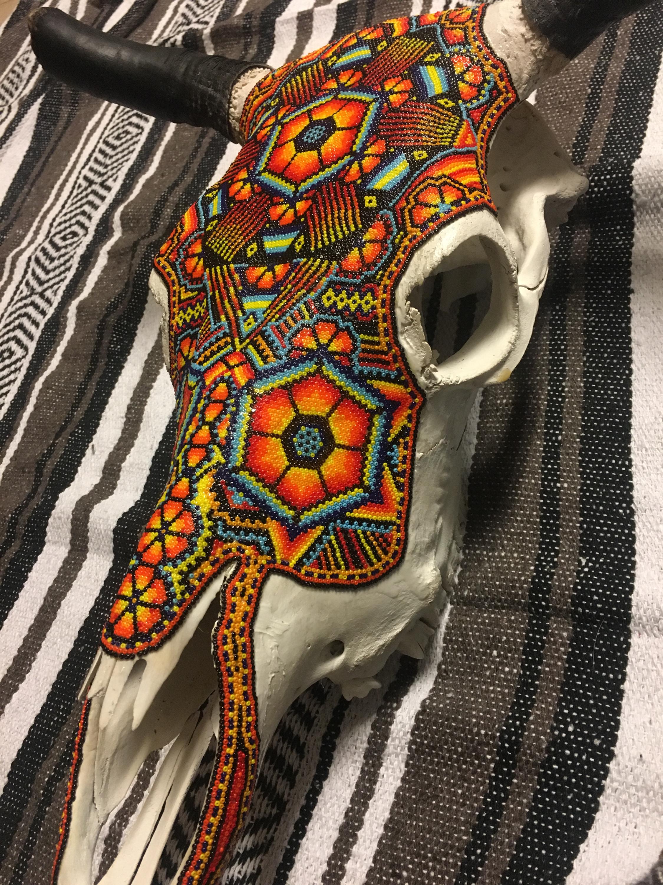 Huichol Project Kit E: Southwestern. DIY Beading Design Tutorial and ...