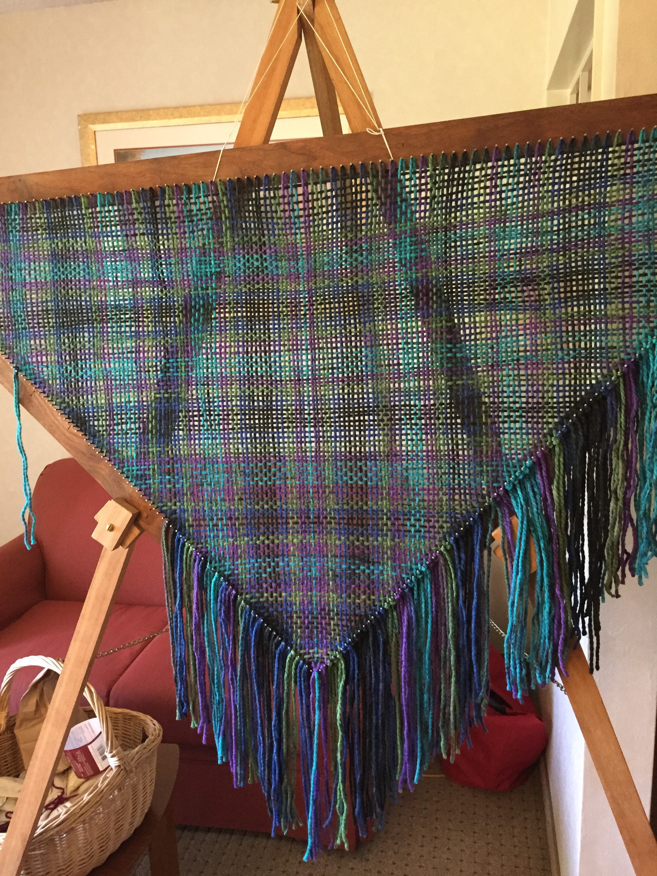 Triangle Loom Tutorial Continuous Strand | Etsy