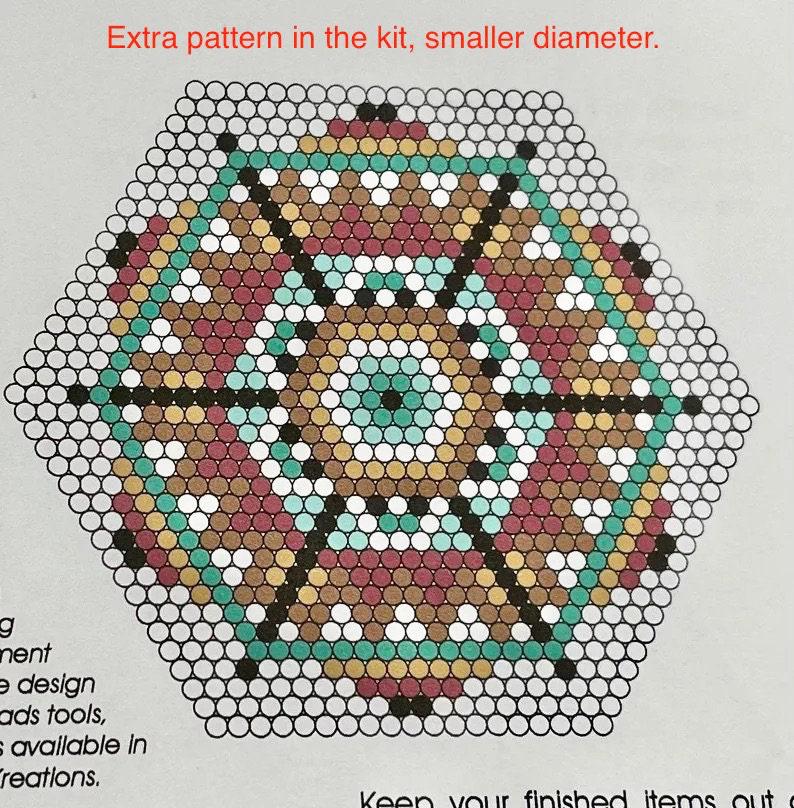 Huichol Project Kit E: Southwestern. DIY Beading Design Tutorial and ...