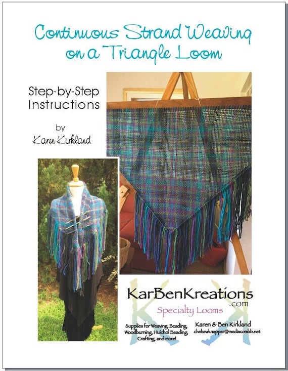 Triangle Loom Tutorial Digital Download 6 Pages Continuous - Etsy