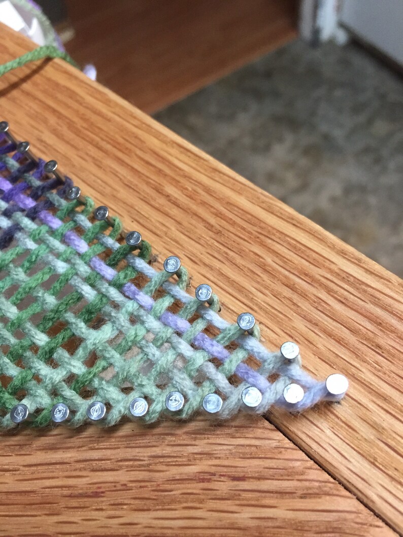 Triangle Loom Tutorial Continuous Strand, 6 Pages of Easy to Follow ...