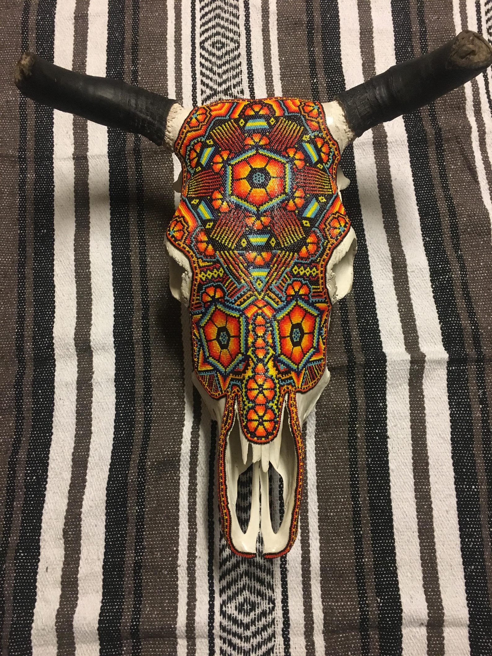 Huichol Project Kit E: Southwestern. DIY Beading Design Tutorial and ...