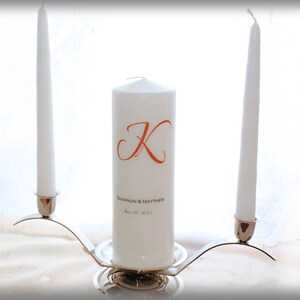 Unity Candle Holder Silver, Wedding Candles, Weddings, Wedding ...