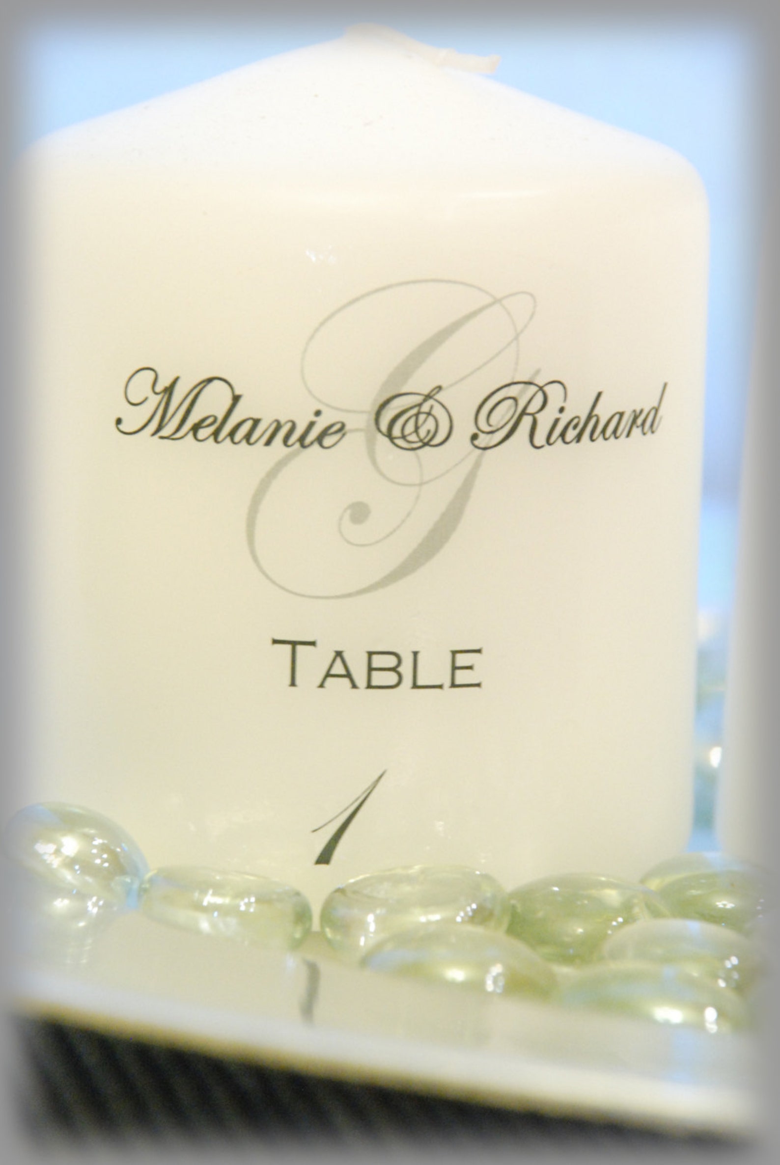 Wedding Reception Candle Table Numbers, Wedding Decorations, Wedding ...