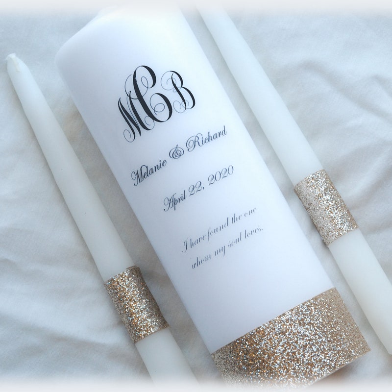 Rustic Unity Candle - Etsy