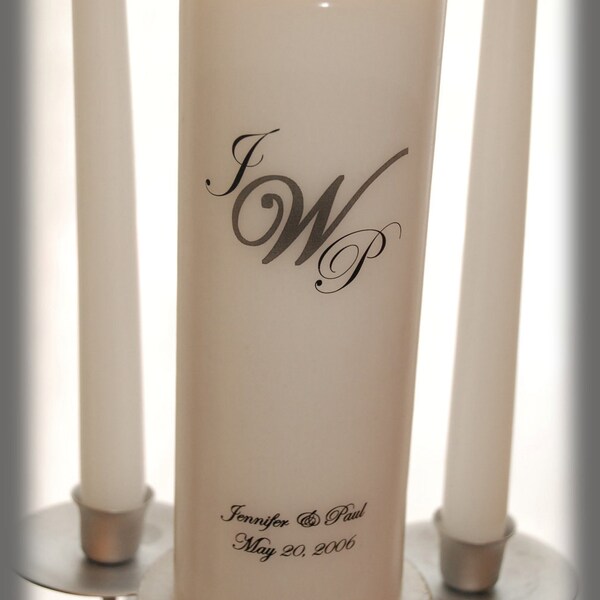 Monogram Candle - Etsy