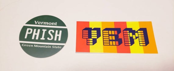 PHISH Stickers Get These Two Stickers for 5 Dollars | Etsy