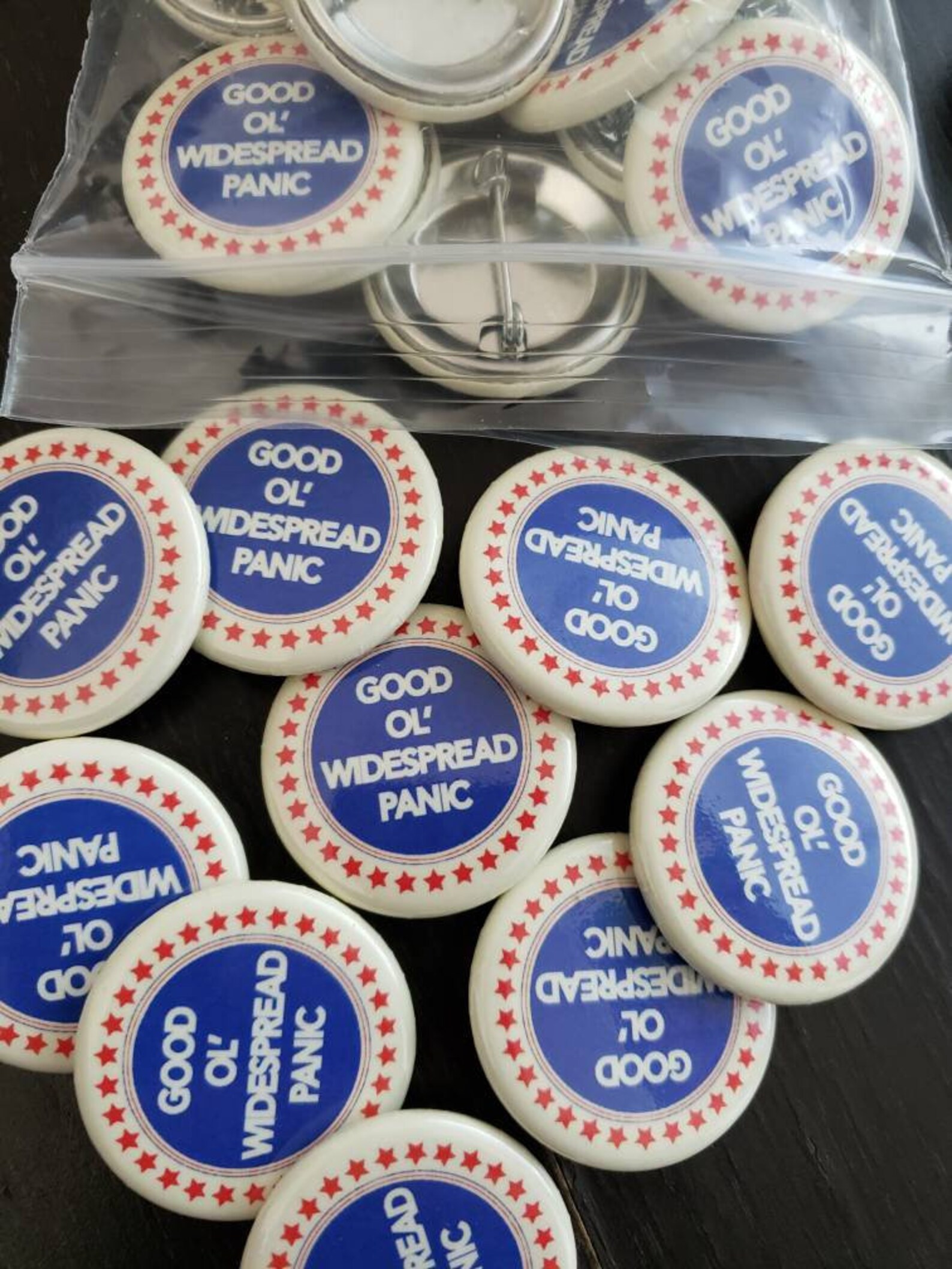 Good ol widespread panic button WSMFP FREE SHIPPING | Etsy