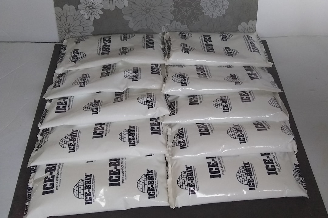 Ice Packs Ice-brix Polar Tech ICE-BRIX Cold Packs Leakproff Gel ...