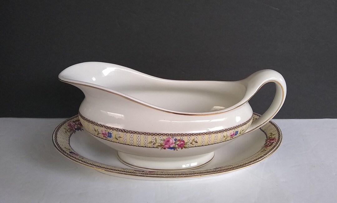 Vintage Imperial Semi Porcelain Myott Son & Co England Gravy - Etsy