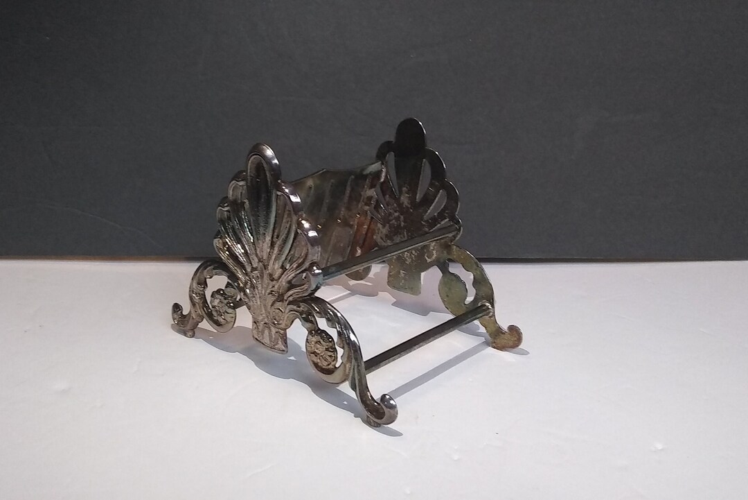 Vintage Italian Silver Knife Holder Caddy Vintage Towle Silversmiths ...