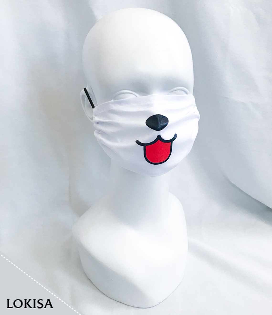 Puppy Dog Face Mask more designs MADE IN USA Reusable | Etsy