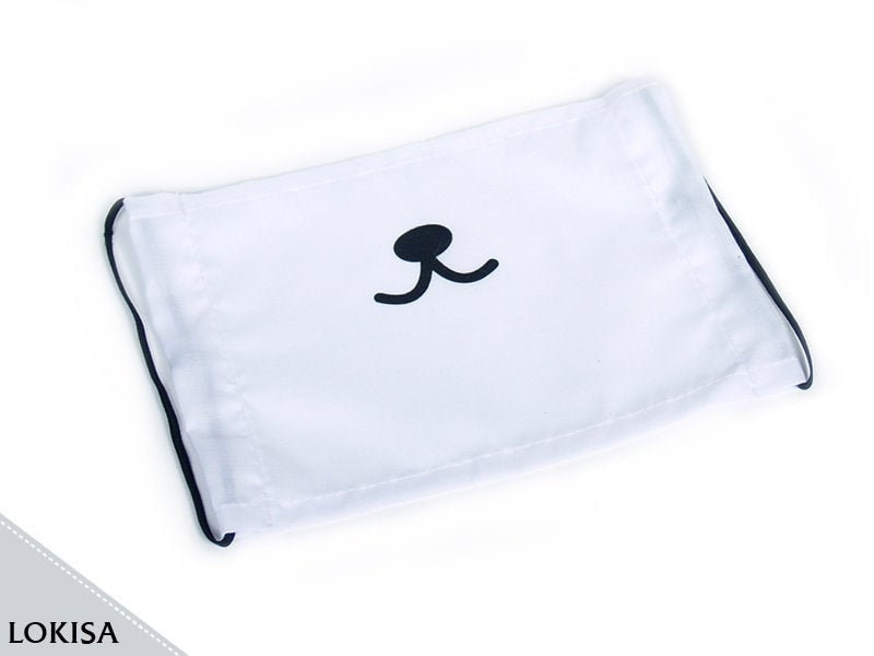 Kawaii Kuma Bear Snout Fashion Face Mask White MADE IN | Etsy