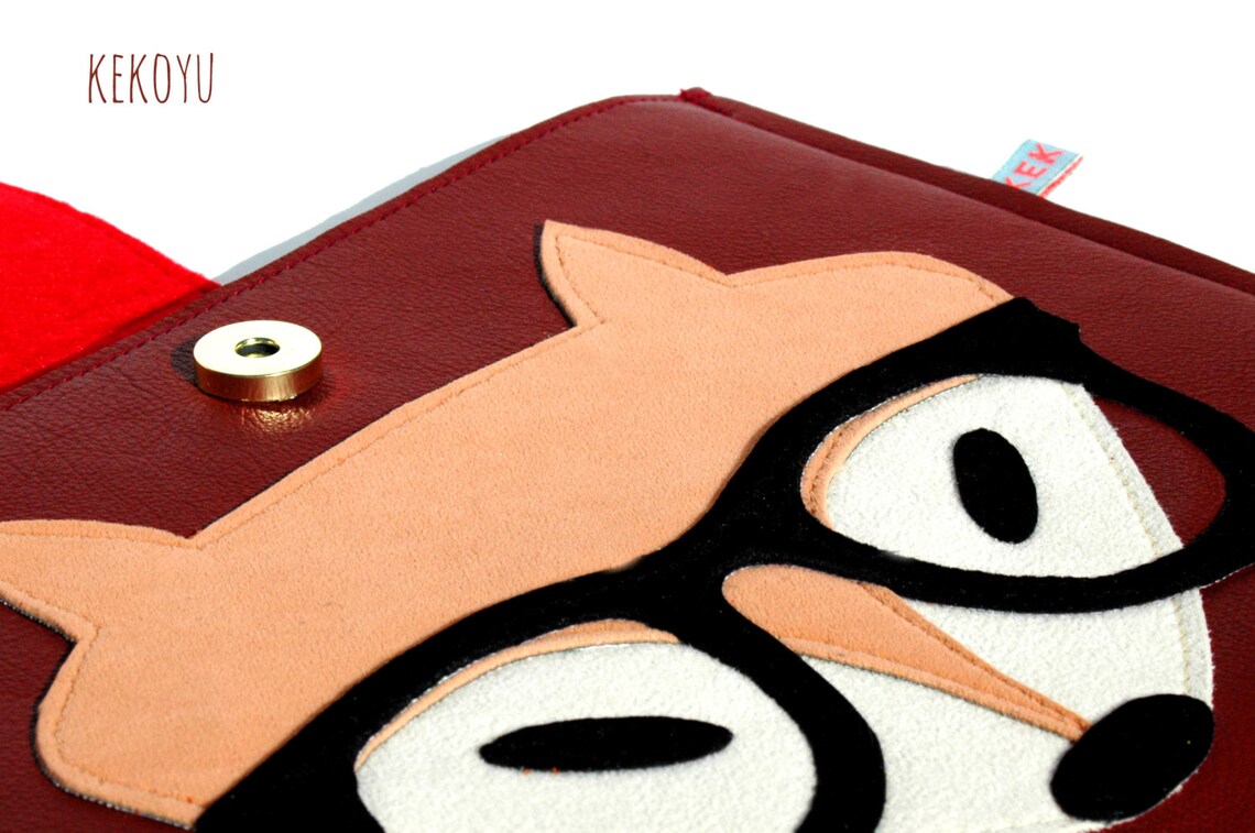 IPad Case Fox iPad Leather Sleeve Unique Case for iPad Mini - Etsy