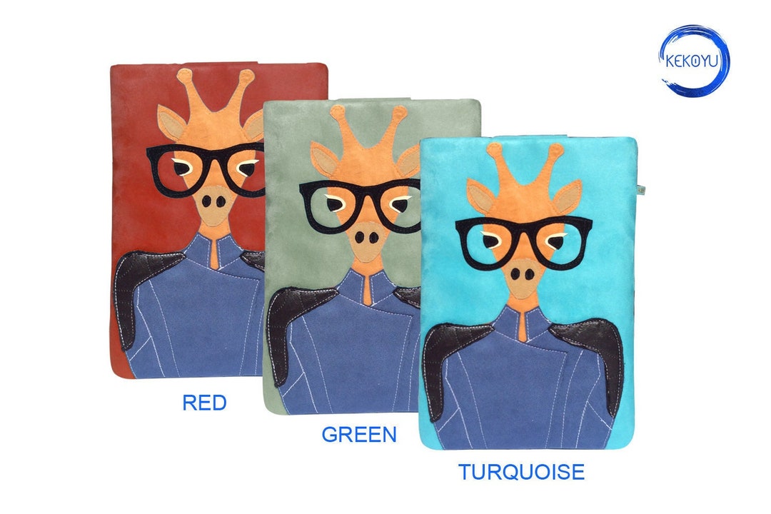 MacBook Case "mrs. Graceful Giraffe" Handmade Laptop Bag – Unique ...