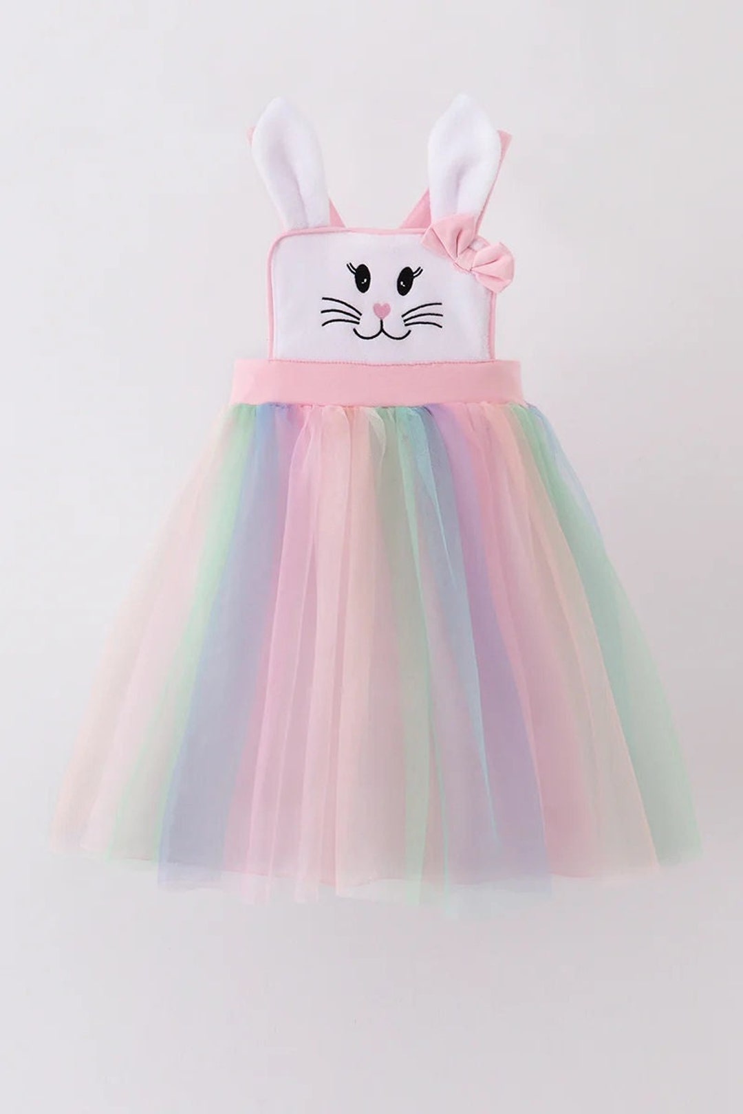 Rainbow Easter Bunny Tulle Dresses - Etsy