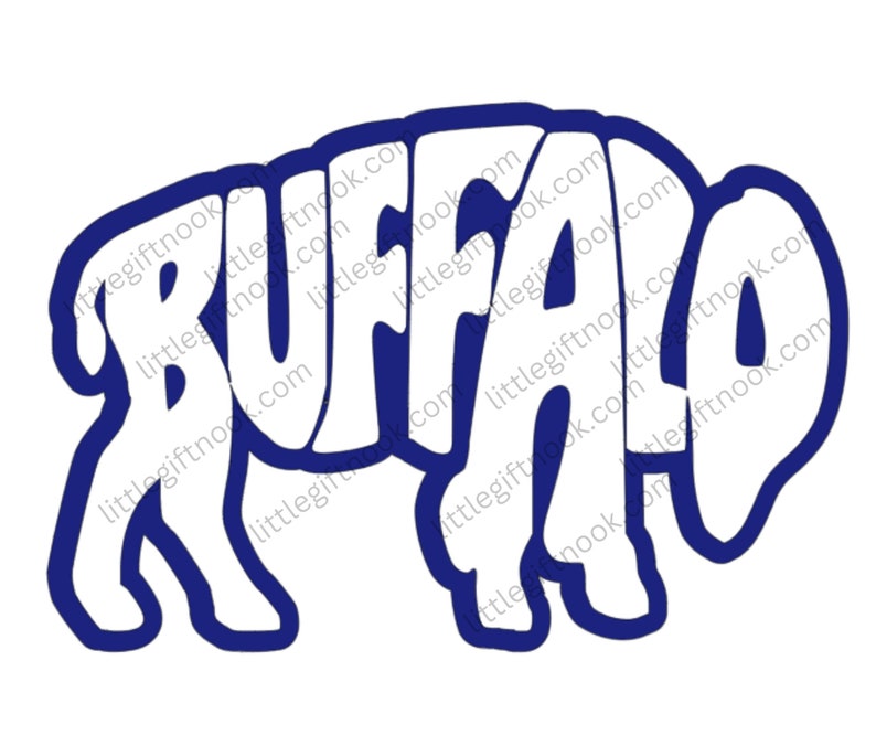 Buffalo Letters Design PNG |football Fan Game Day Design, Cricut ...