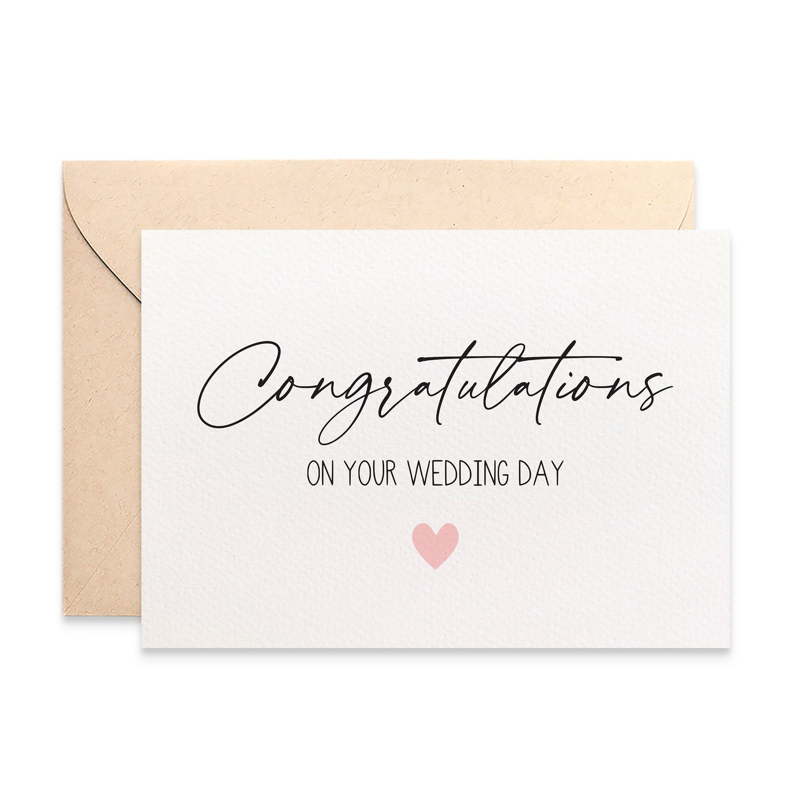 Congratulations Wedding Card Congratulations Card Script - Etsy Australia