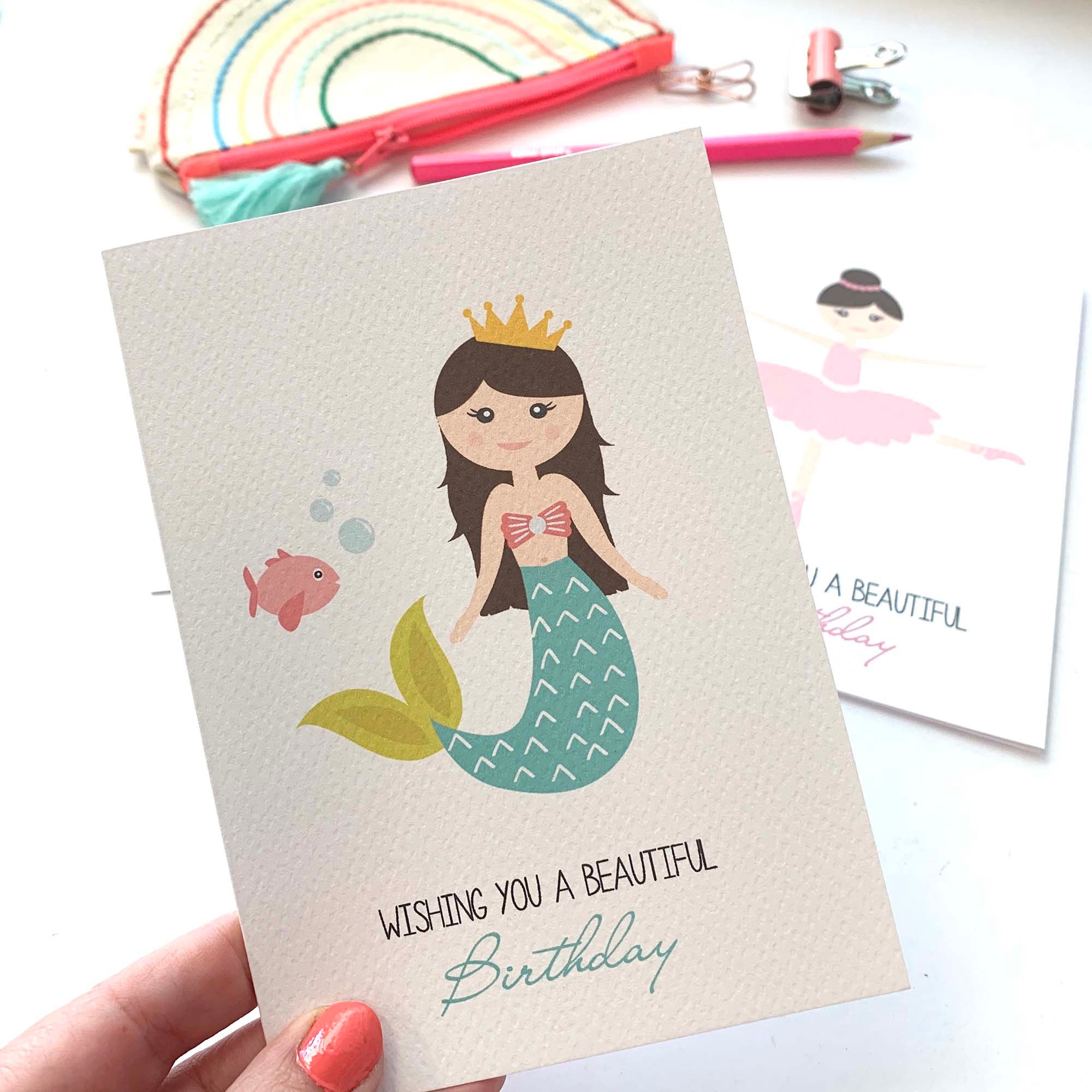 Kids Birthday Card Pack Set of 3 Cards Birthday Cards for - Etsy