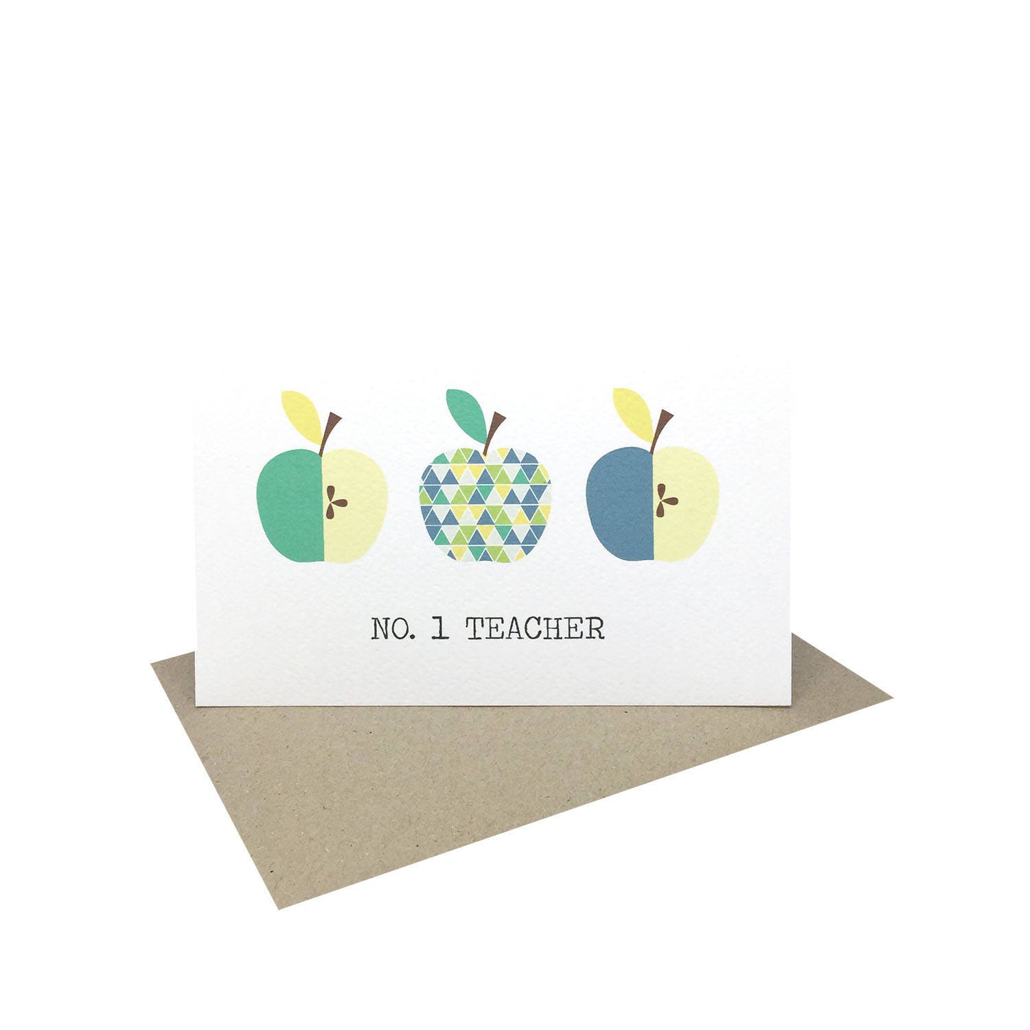 Teacher Thank You Card Card for Teacher No. 1 Teacher Card - Etsy Australia