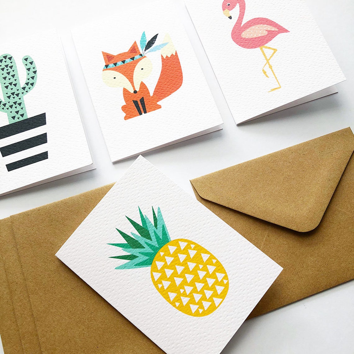 Mini Gift Card Pack and Envelopes Assorted Blank Cards - Etsy