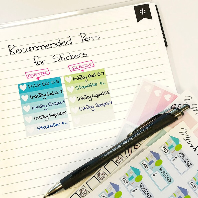 Afterpay Planner Stickers Afterpay Stickers Bill Tracker | Etsy