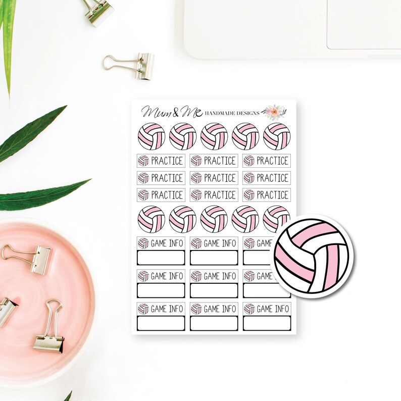 Netball Planner Stickers Netball Stickers Netball Practice | Etsy