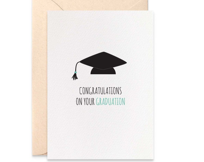 Graduation Greeting Card, Congratulations on Your Graduation ...