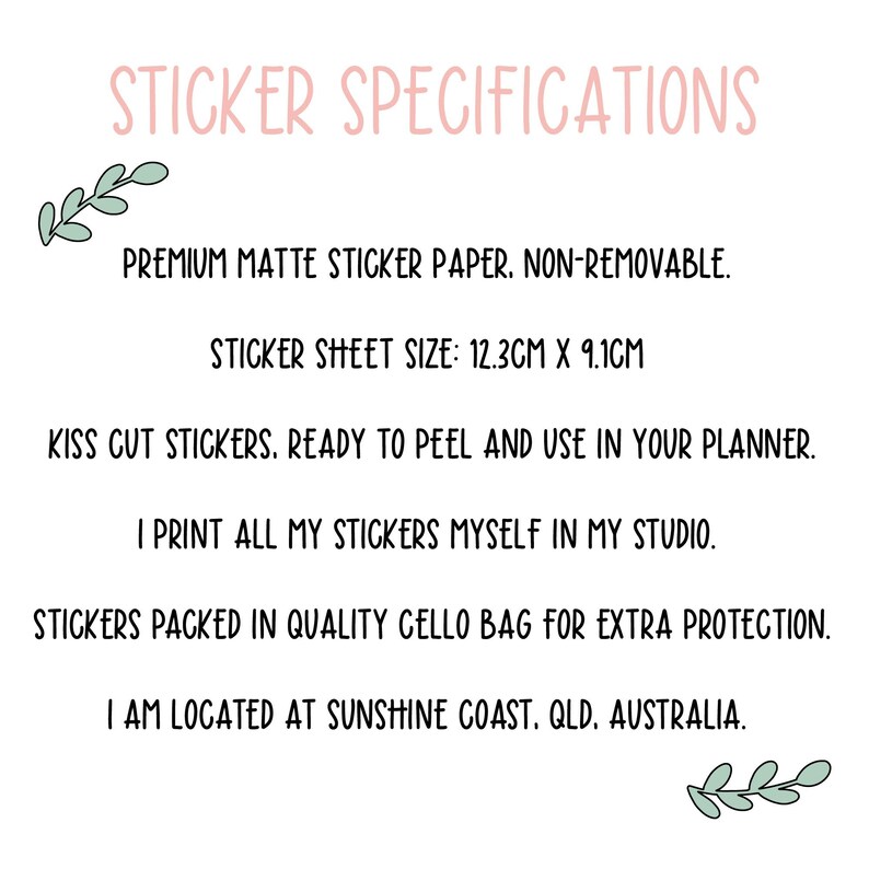 School Term Start and Ends Planner Stickers, School Stickers, School ...